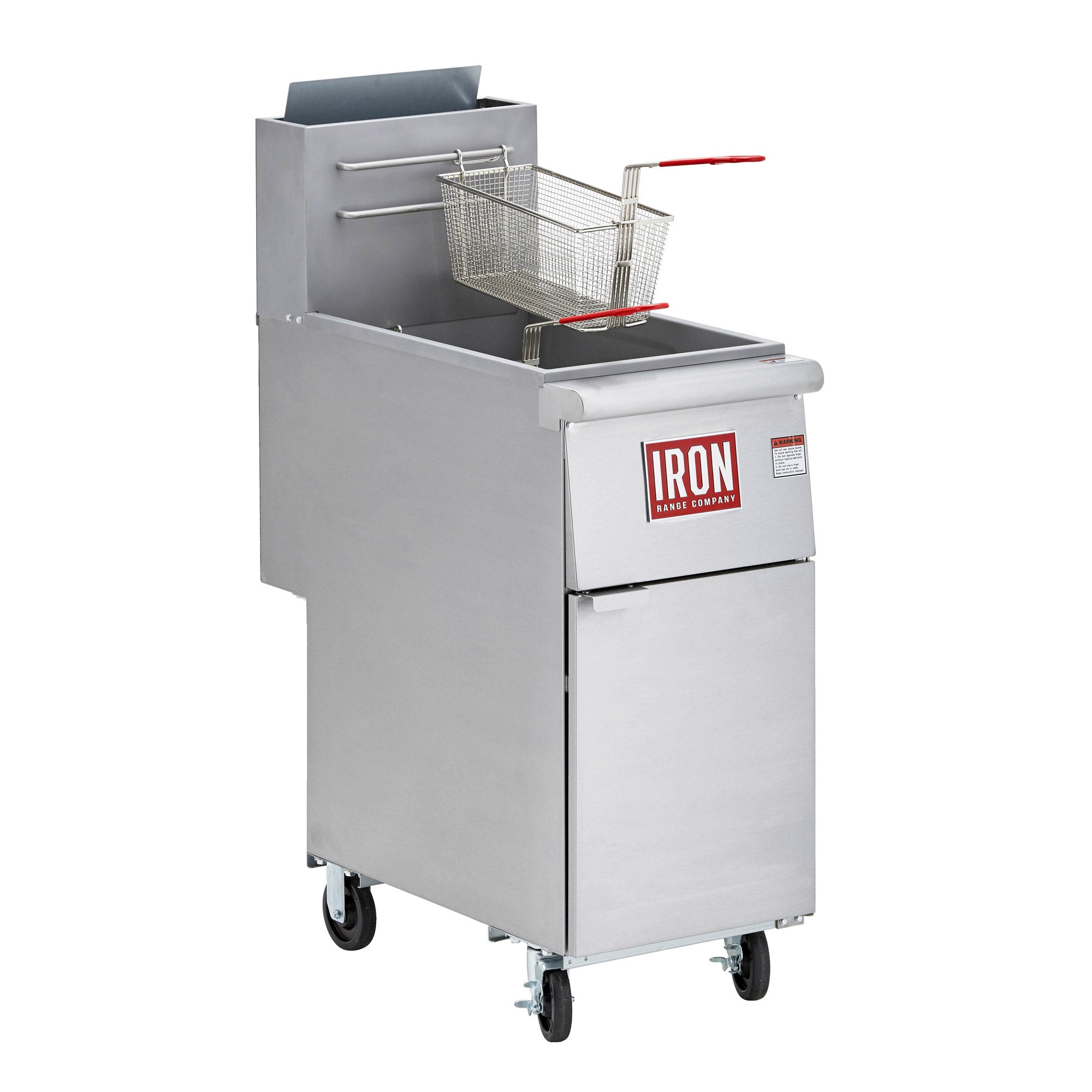 Shop Iron Range 50 Lb. Commercial Tube Type Gas Deep Fryer (Iron Range ...